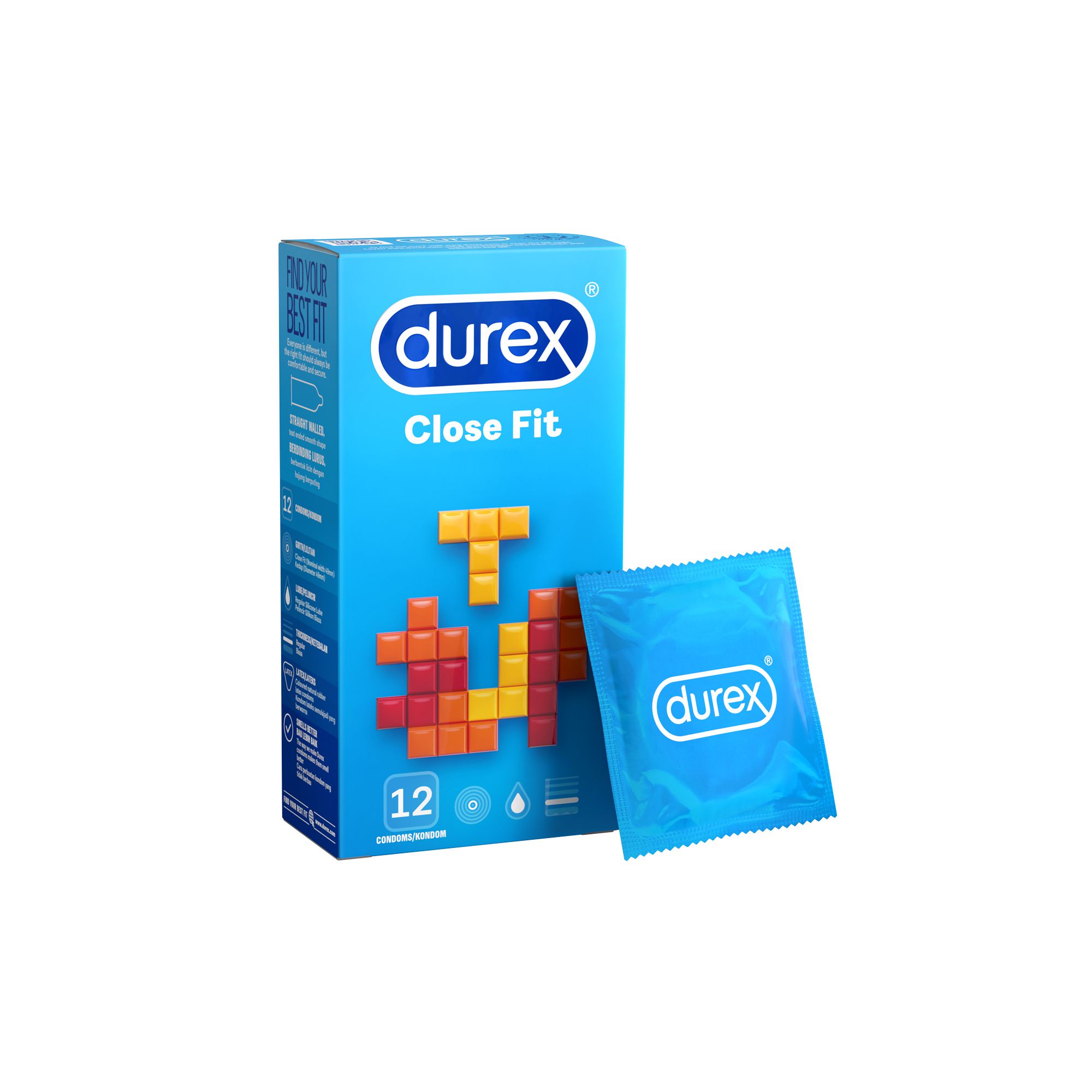 Securely for a size narrower than our regular-sized Durex condom Securely for a size narrower than our regular-sized Durex condom